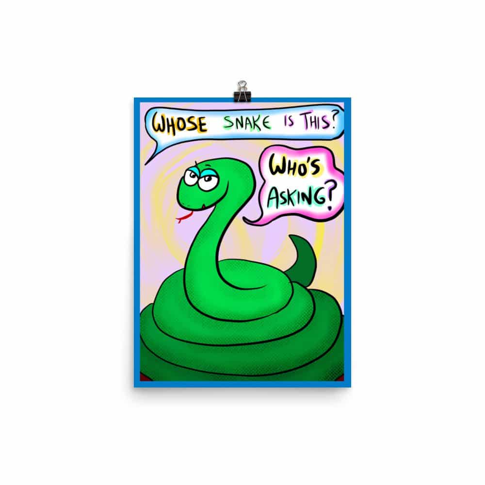 Whose vs. Who's Poster - Drawings Of...