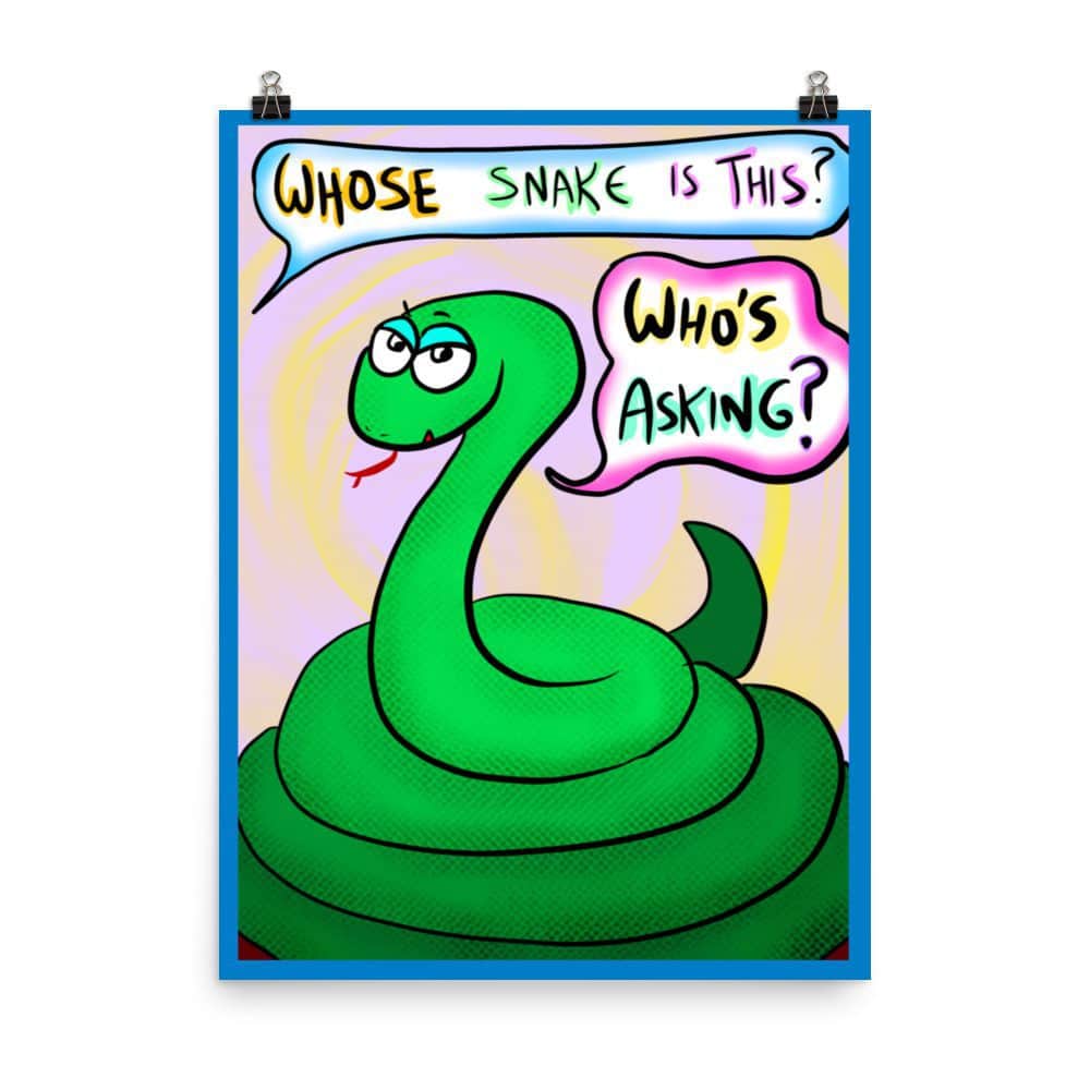 Whose vs. Who's Poster - Drawings Of...