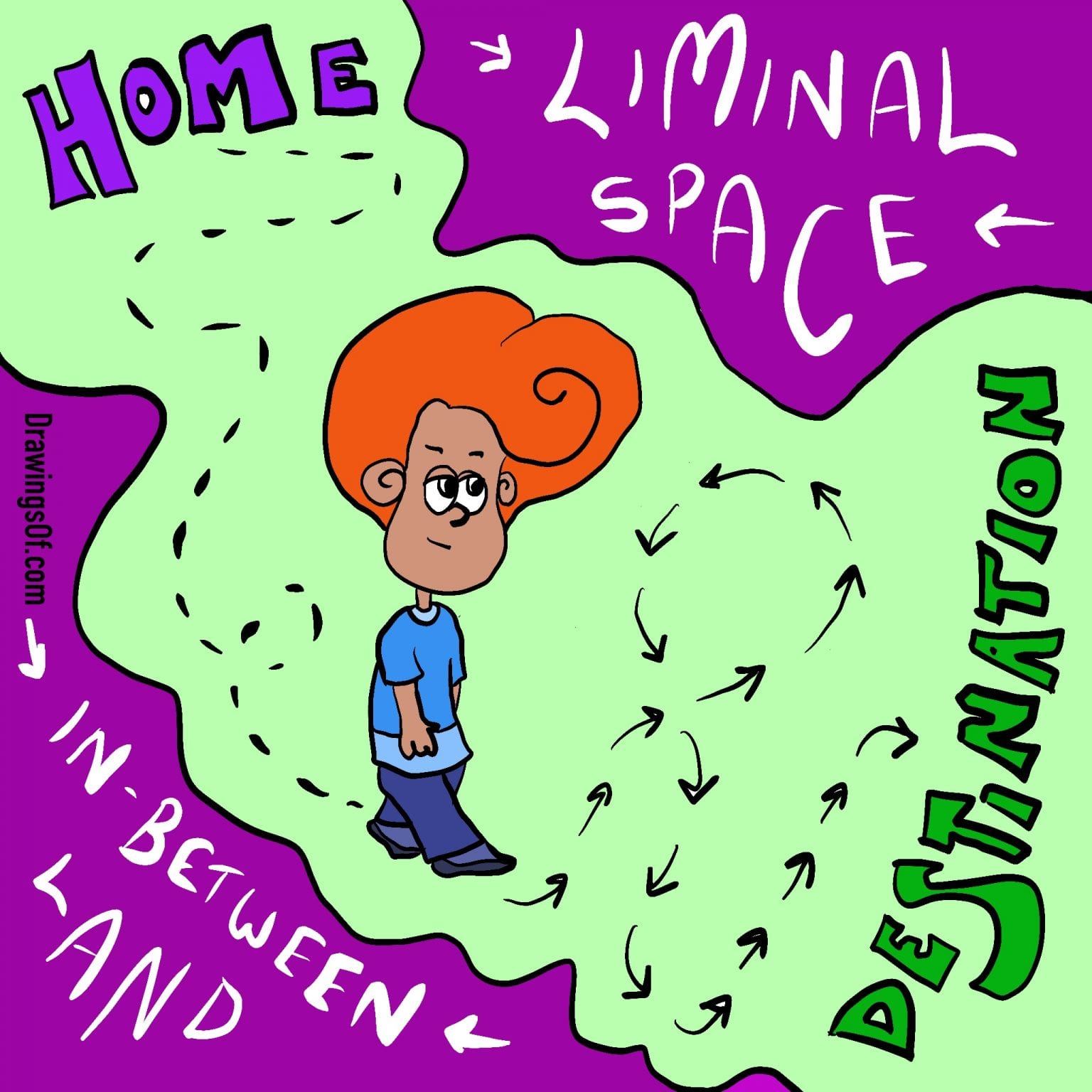 What is a Liminal Space? Examples, Definition, and Art - Drawings Of...