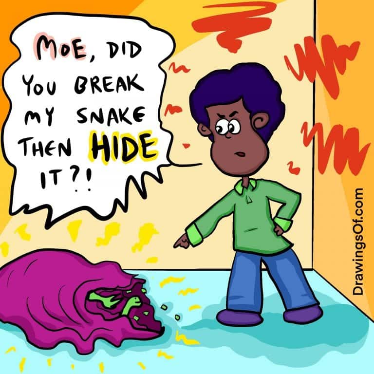 How to Apologize: a Cartoon Story and Book to Teach It - Drawings Of...