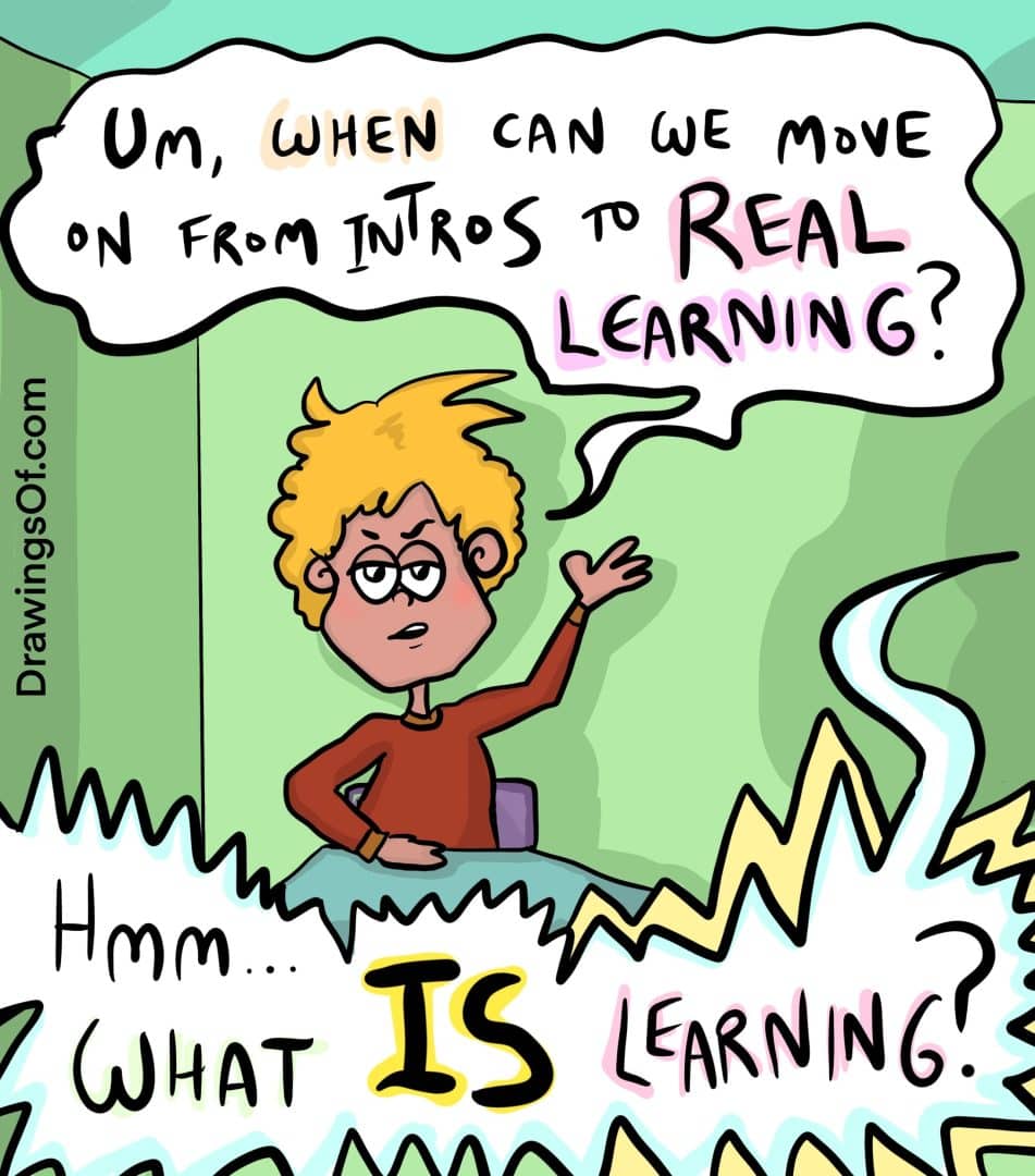 Why Is School Important? What is "Real Learning?" - Drawings Of...