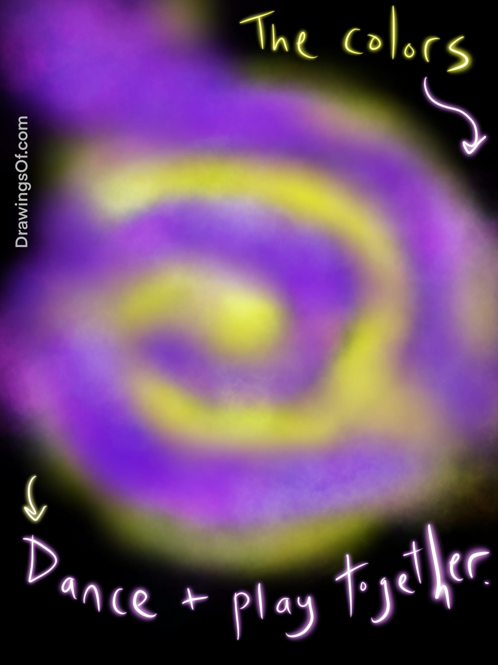 Seeing Colors During Meditation: Purple, Yellow, and More - Drawings Of...