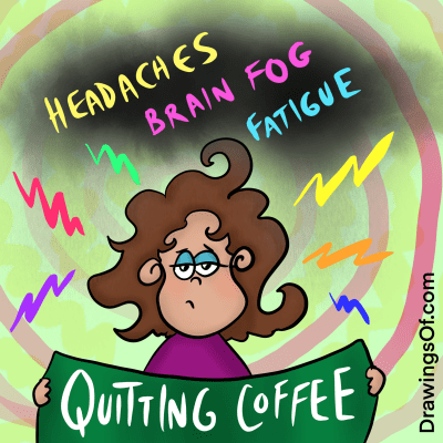 How to Quit Coffee: Benefits and Caffeine Withdrawal Help - Drawings Of...