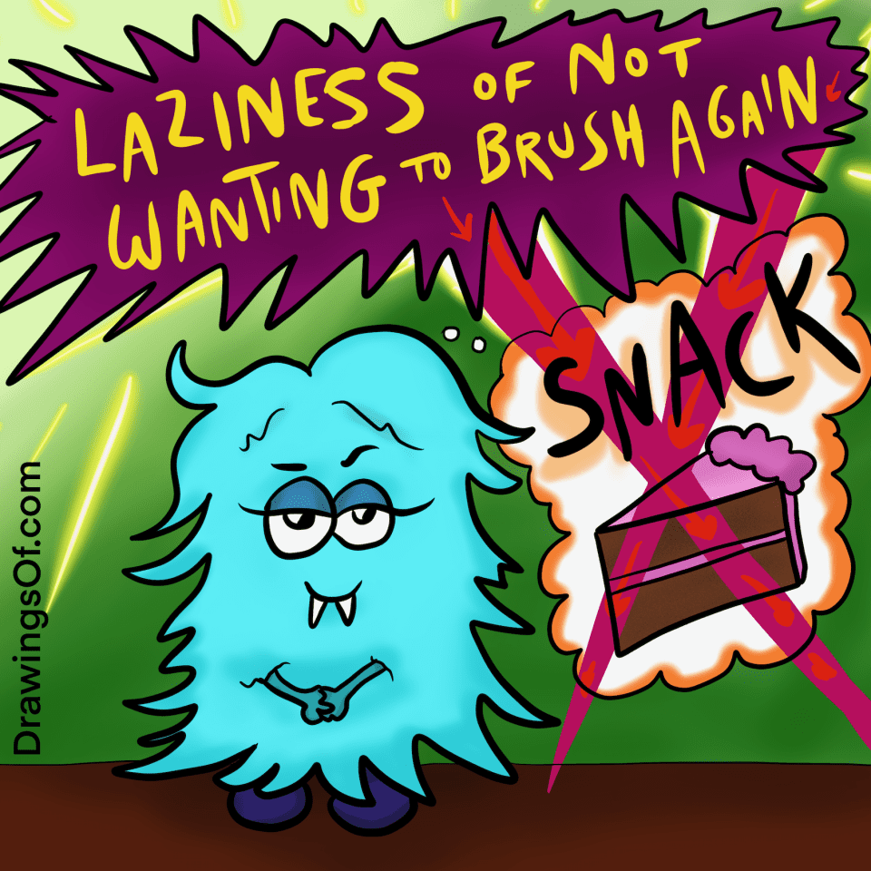 How to Stop Snacking at Night: An Easy Trick That Works - Drawings Of...