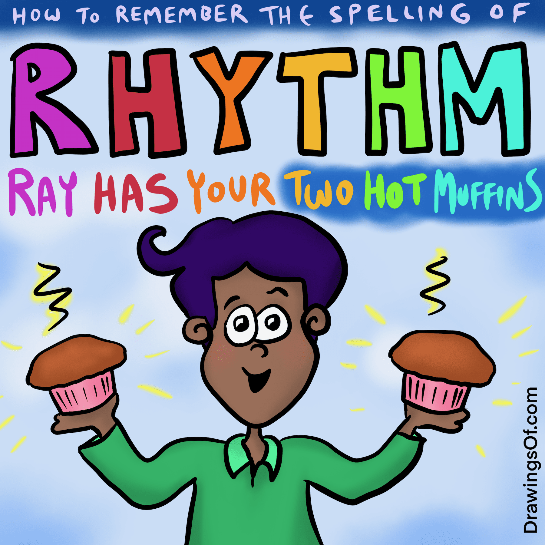 Spell Rhythm Correctly Every Time With These Tricks! - Drawings Of...