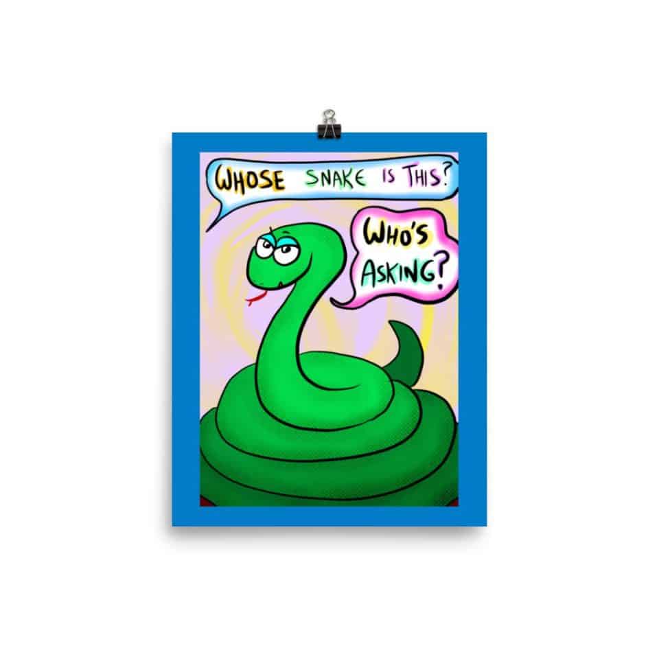 Whose vs. Who's Poster - Drawings Of...