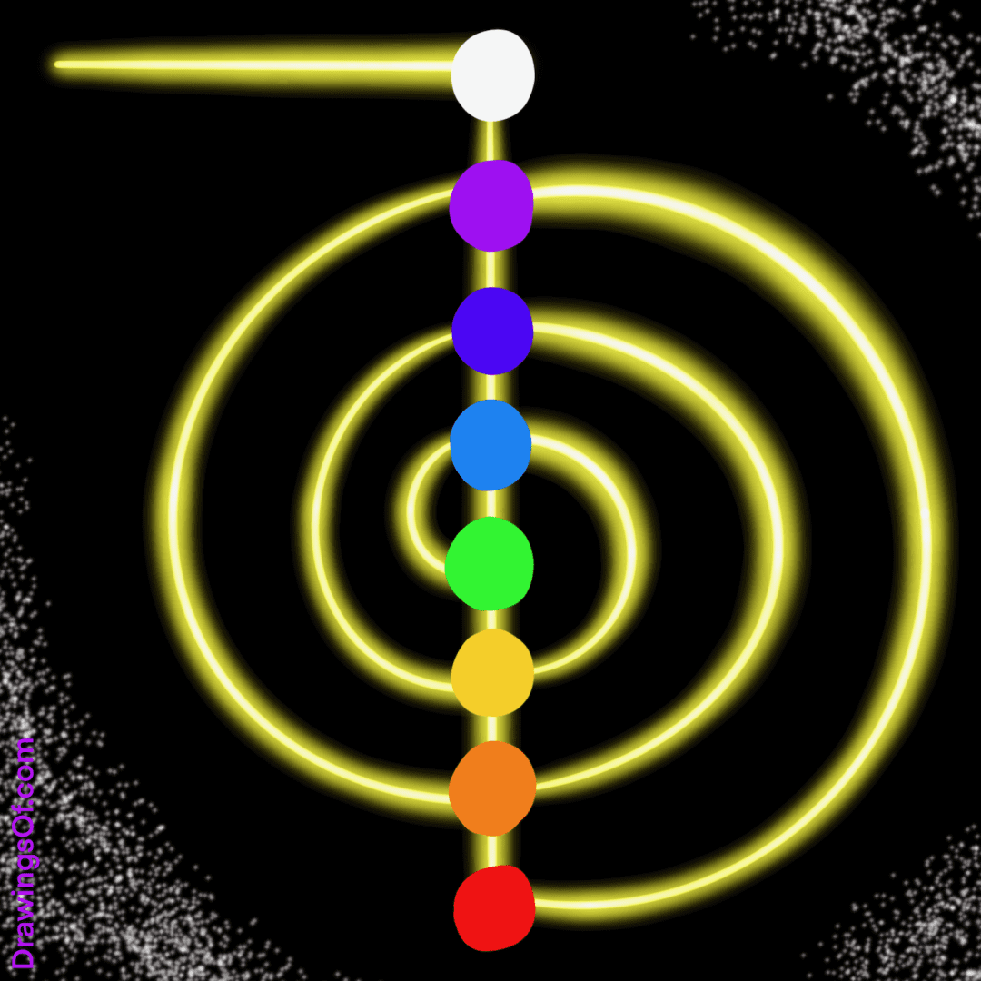 Cho Ku Rei Reiki Power Symbol, Explained - Drawings Of...