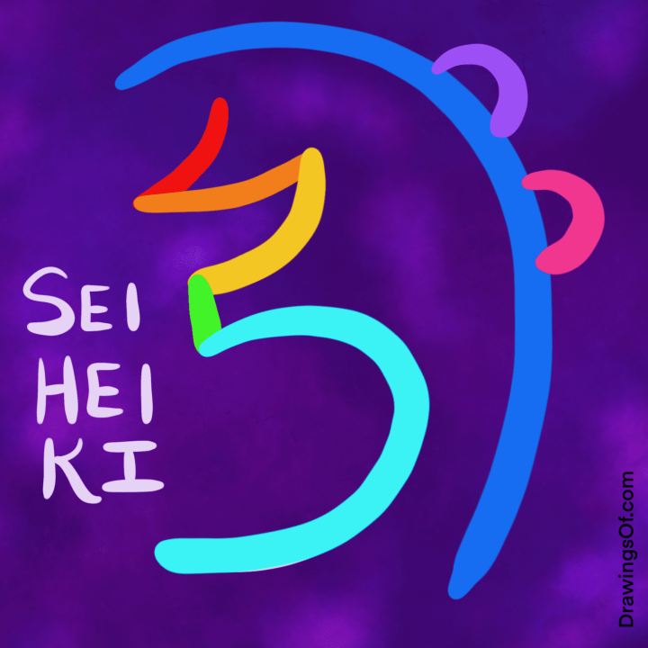 Sei Hei Ki Symbol in Reiki, Drawn and Explained - Drawings Of...