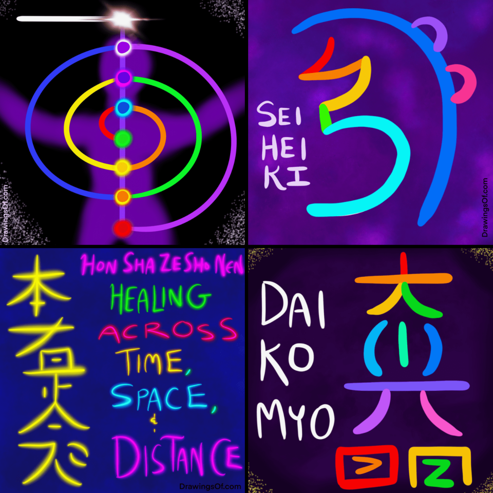 Reiki Symbols: Meaning and Drawings of Each - Drawings Of...
