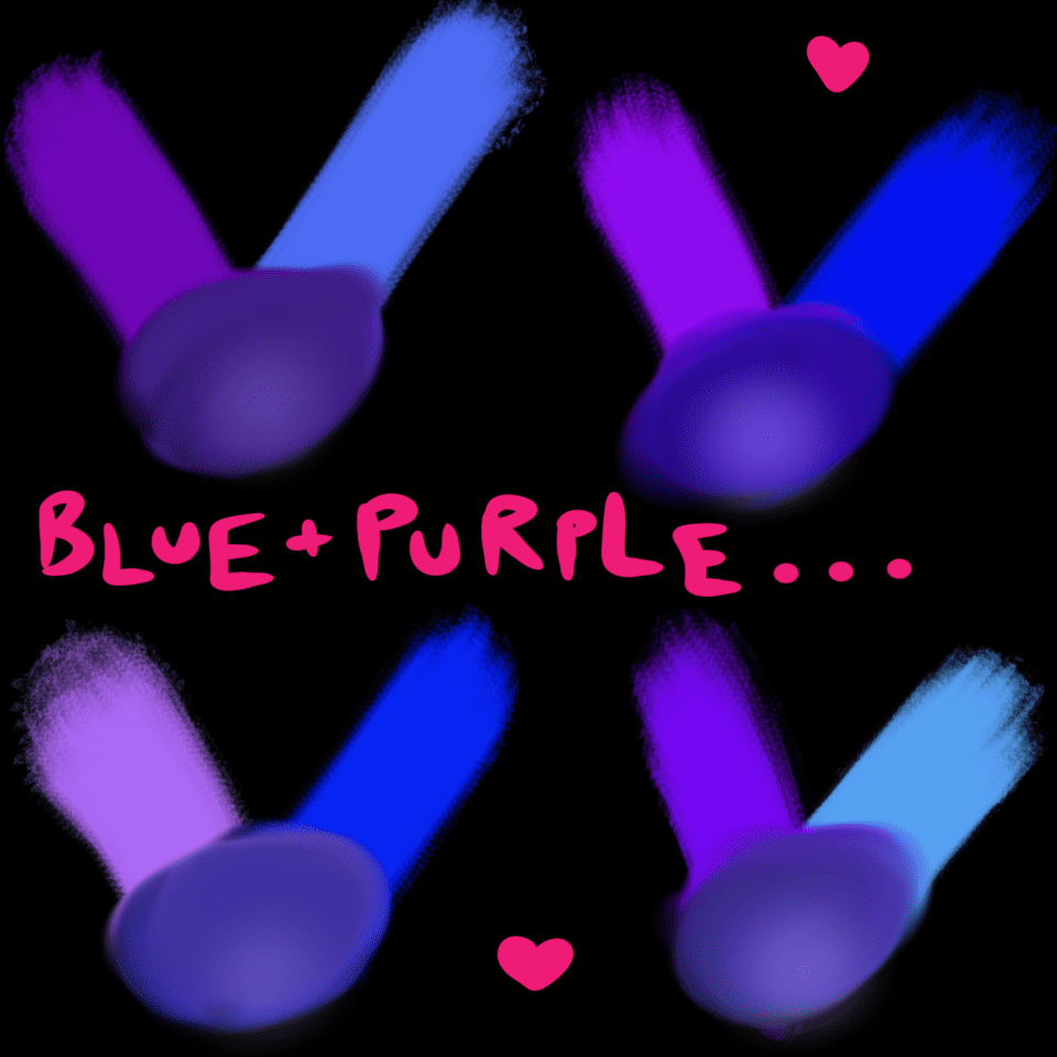 What Do Blue and Purple Make? Color Mixing... - Drawings Of...