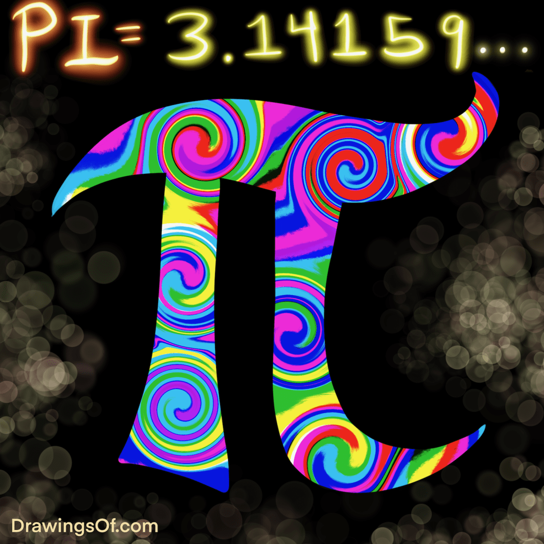 Pi Symbol: Drawing, Understanding, and Loving it! - Drawings Of...