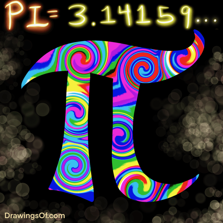 Pi Symbol: Drawing, Understanding, and Loving it! - Drawings Of...