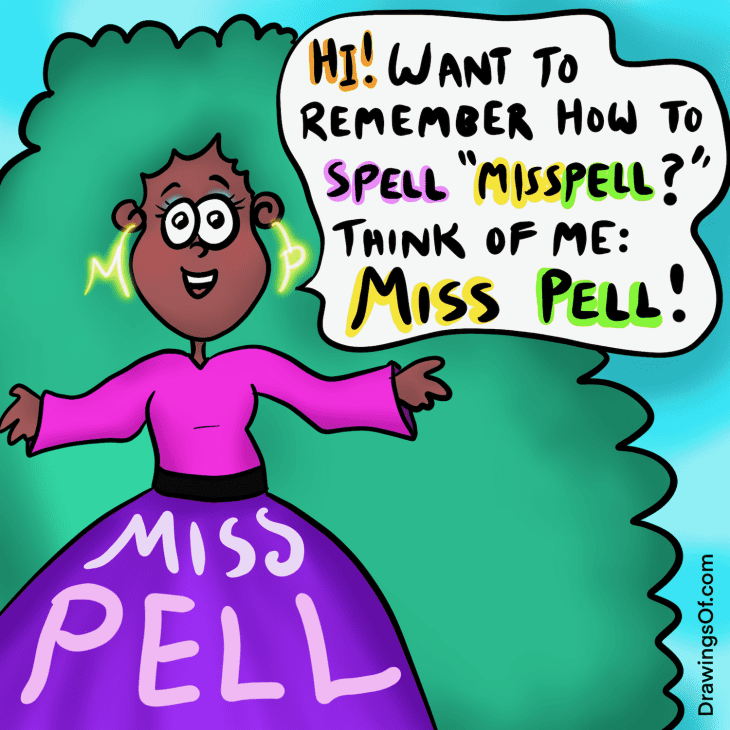 Misspelled or Mispelled? Learn the Correct One - Drawings Of...