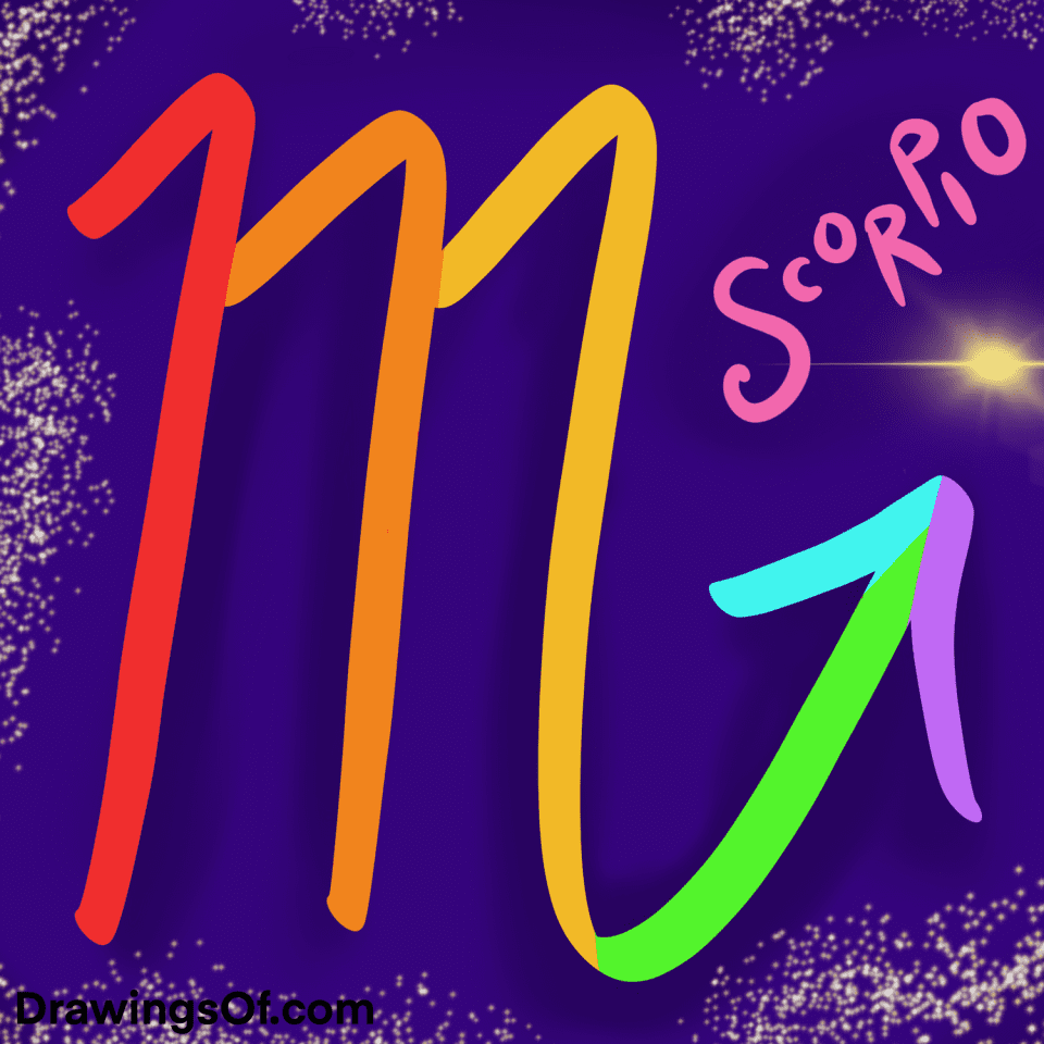 Scorpio Symbol: Zodiac and Astrology Art! - Drawings Of...