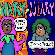 Weary Vs Wary What s The Difference Drawings Of Weary Vs Wary What s The Difference Drawings Of