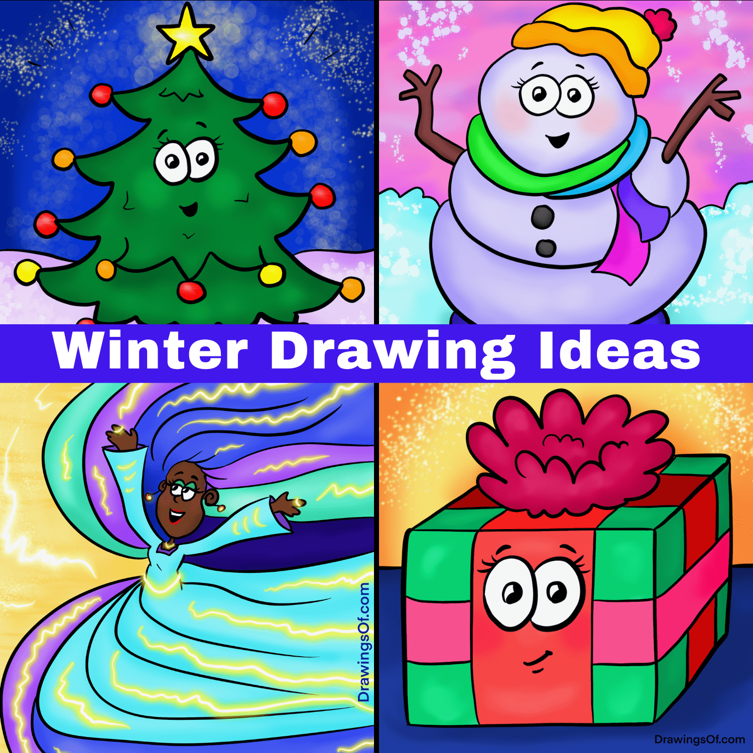 Winter Season Pictures For Drawing