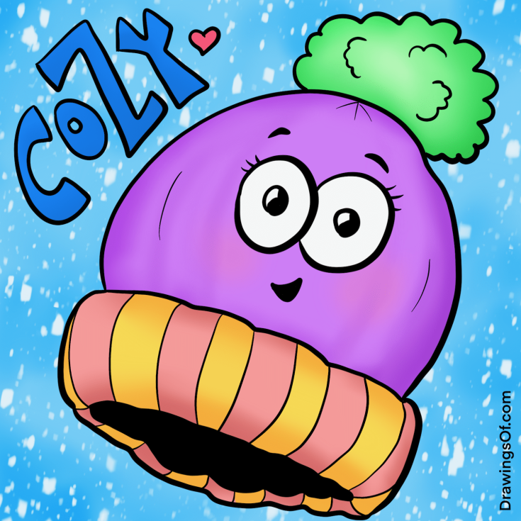 Hat Drawing: Easy, Cute Cartoon Tutorials - Drawings Of...