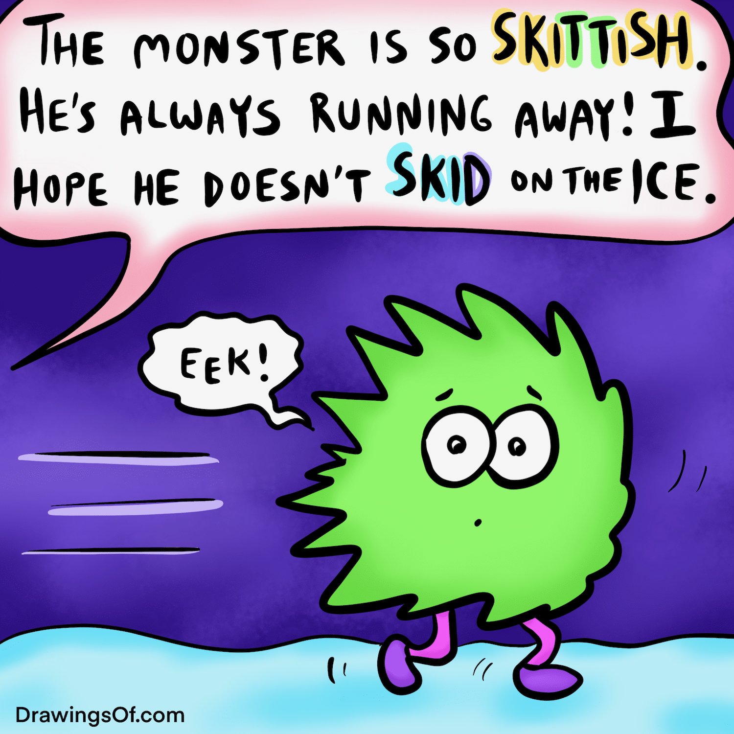 Skiddish or Skittish: Which is Correct Spelling? - Drawings Of...