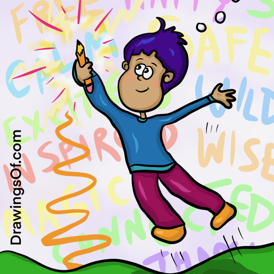 DrawingsOf.com - Educational Art about Language and Life by Lillie