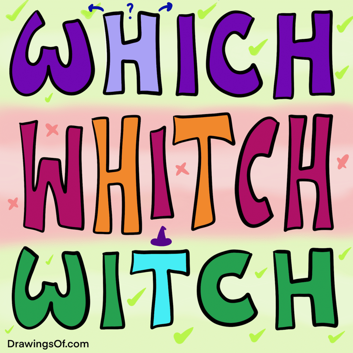 Whitch and Whitched or Witch and Which? - Drawings Of...